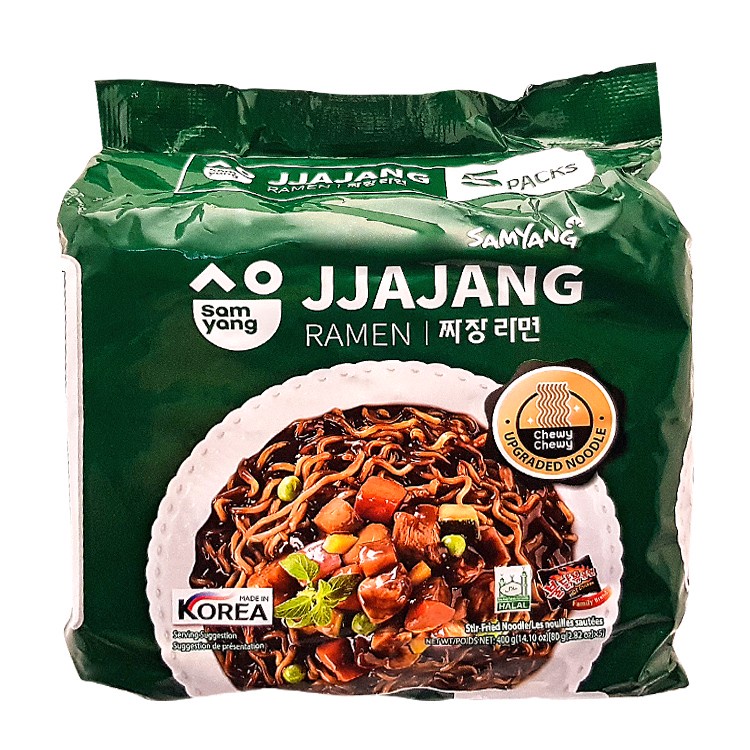 Samyang Jiajang Ramen Stirfried Noodle 80g 5's | Shopee Philippines