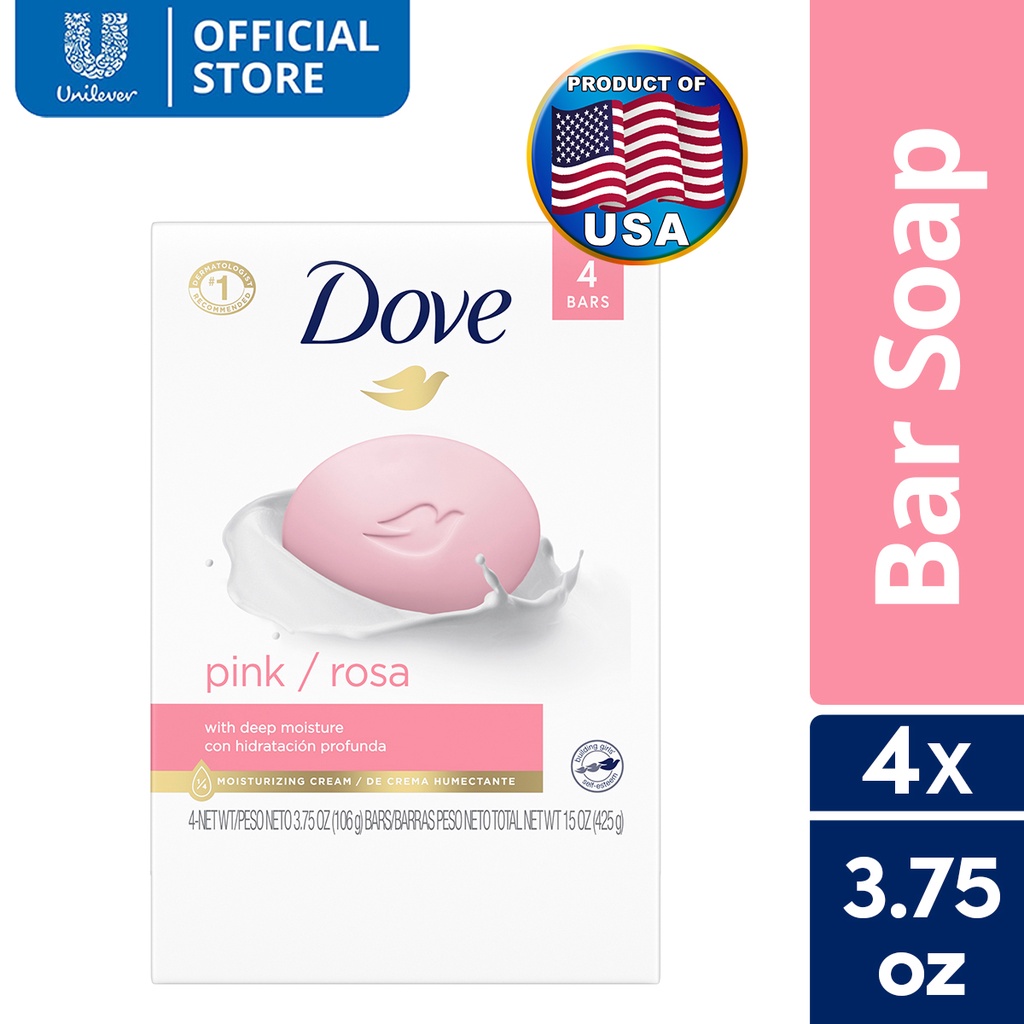 Dove Bar Pink (4) 3.75Oz | Shopee Philippines