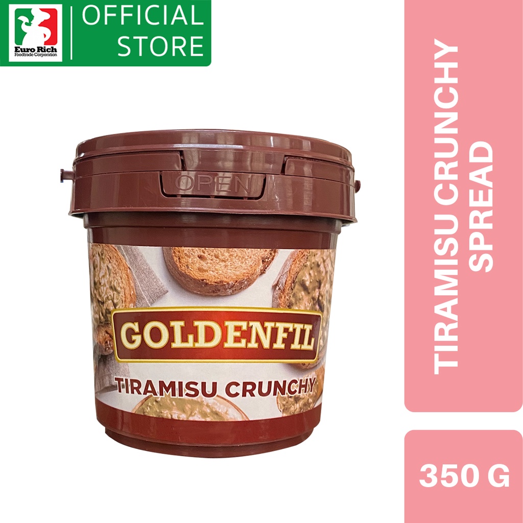 Goldenfil Tiramisu Crunchy Spread 350g | Shopee Philippines