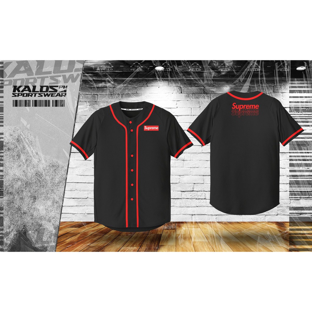 SUPREME BASEBALL JERSEY | Shopee Philippines