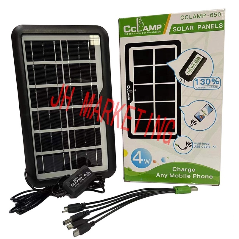 NEW CCLAMP 3W 4W 8W 15W Multifunctional solar panel (with usb charging ...
