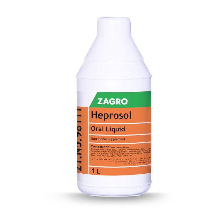 HEPROSOL - Lipotropic Agent, Liver Tonic for Livestock Animal in a 1 ...