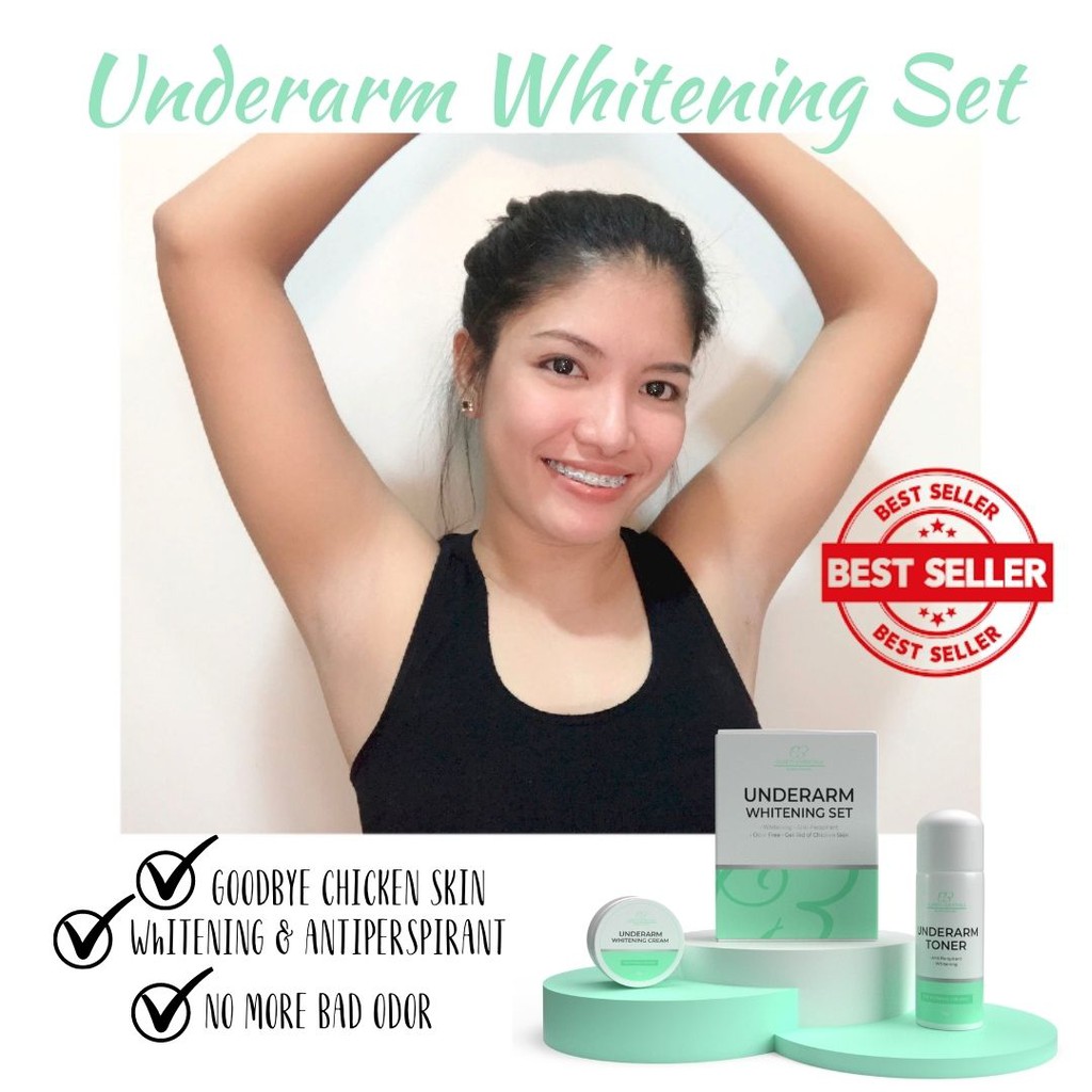 Underarm Whitening Set | Whitening Toner and Underarm Whitening Cream ...