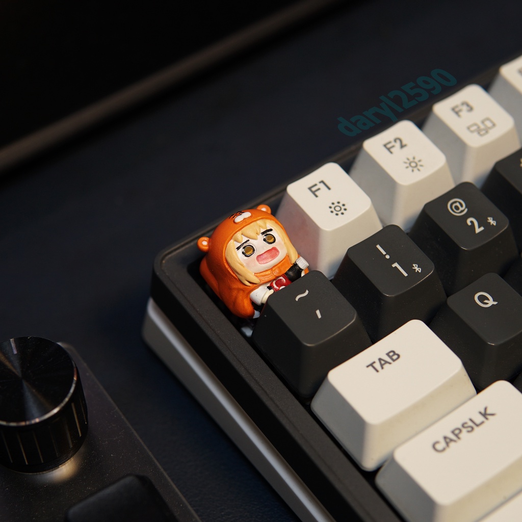 Himouto! Umaru chan artisan keycap 3d printed mechanical keyboard ...