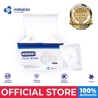 Indoplas KN95 Disposable Face Mask 50's | Shopee Philippines