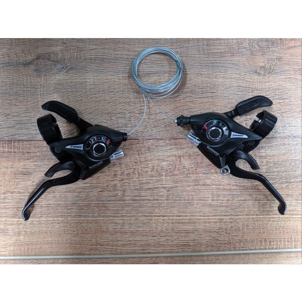 SHIMANO COMBO SHIFTER 3x7 and 3x8 | Shopee Philippines