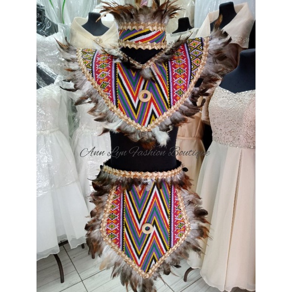 Ati-atihan/katutubo native filipino costume Kids and Adult | Shopee ...