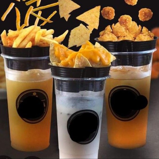 100 PCS SNACK LIDS ONLY FOR CUPS 95MM AND 90MM | Shopee Philippines