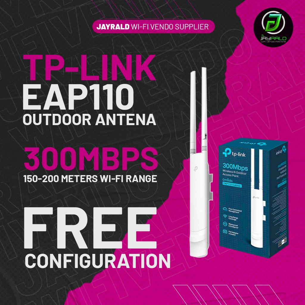 TPLINK EAP 110 FREE CONFIGURATION | Shopee Philippines