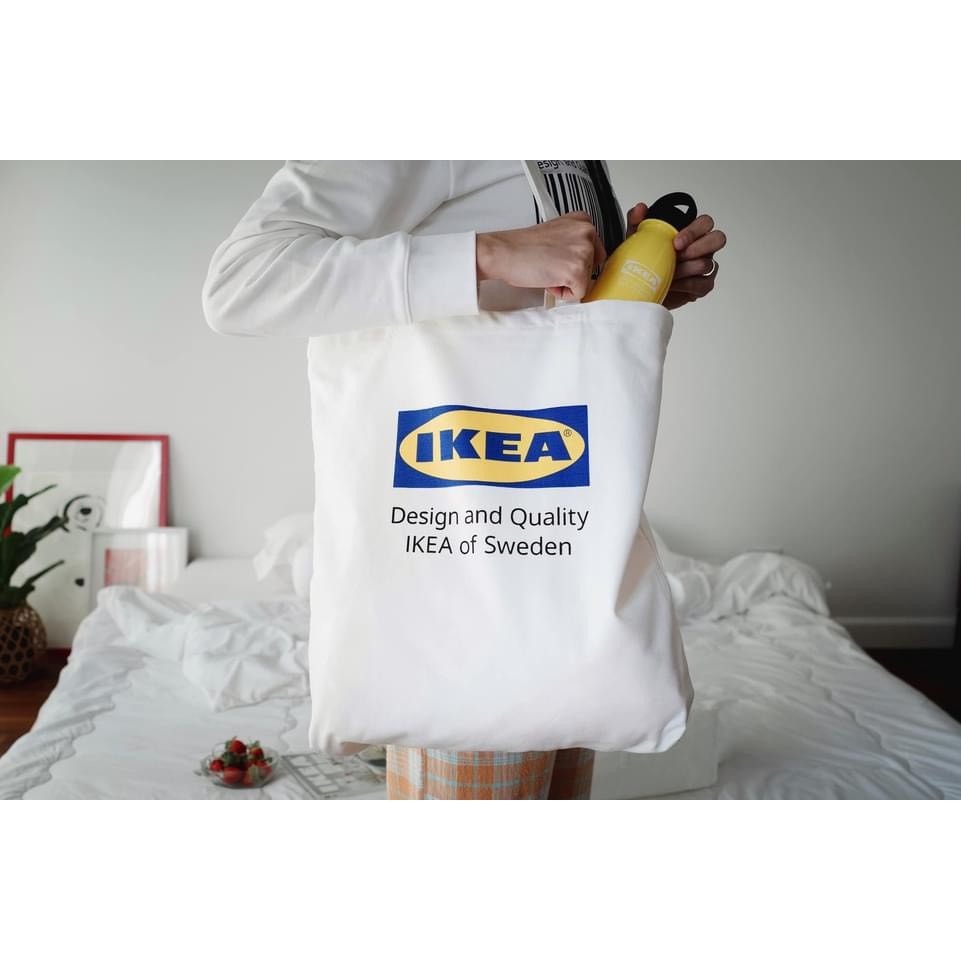 Ikea EFTERTRADA / IKEA EFTERTRADA bag IKEA cloth bag - limited quantity | Shopee Philippines