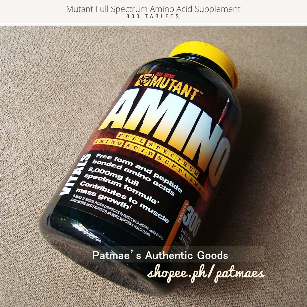 Mutant Full Spectrum Amino Acid Supplement | Shopee Philippines