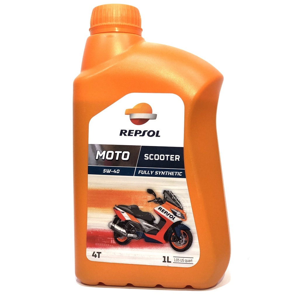 REPSOL MOTO SCOOTER 4T 5W40 (Fully Synthetic) | Shopee Philippines