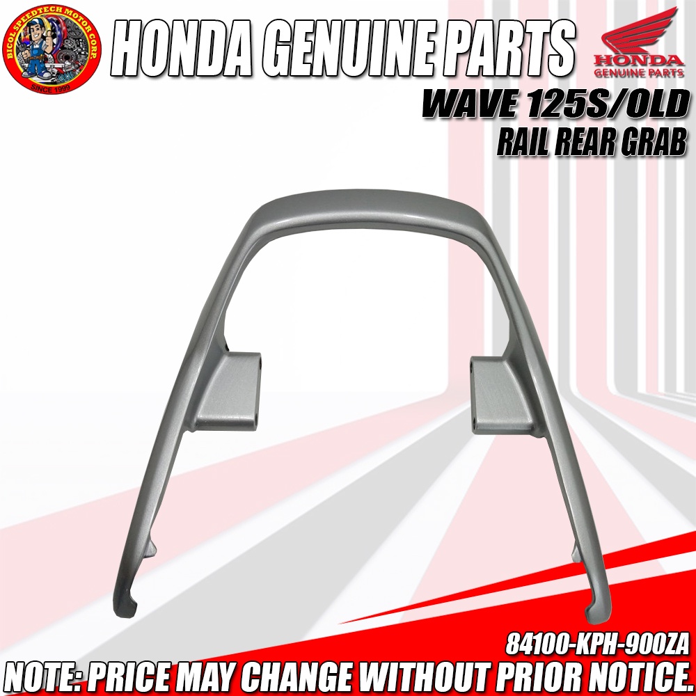WAVE 125 S/OLD RAIL REAR GRAB (HPI) (GENUINE: 84100-KPH-900ZA) | Shopee ...