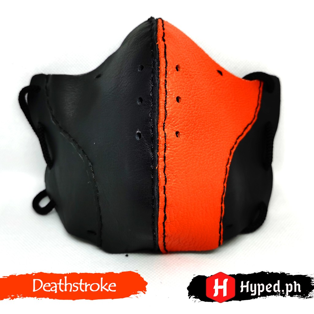 Deathstroke Leather Face Mask (Batman) | Shopee Philippines