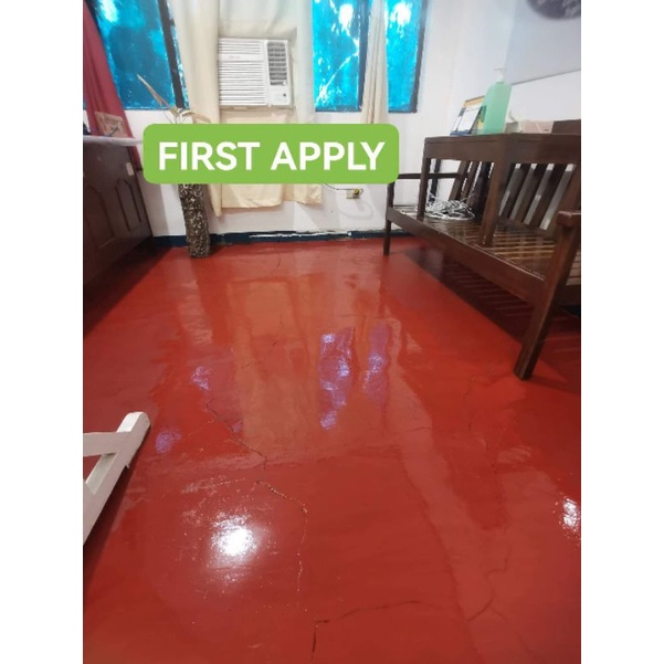 Liquid floor wax Aniahs Liquid Wax with free brush (red) 1 liter ...