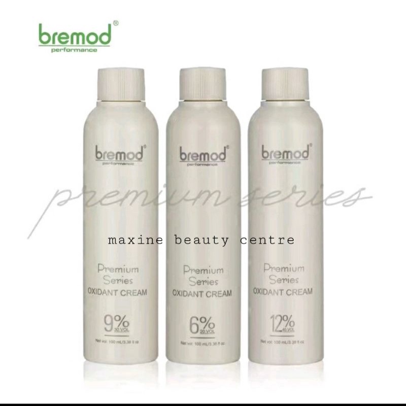 BREMOD PREMIUM developer oxidizing cream, 100ml (3% , 6%, 9%, 12% ...
