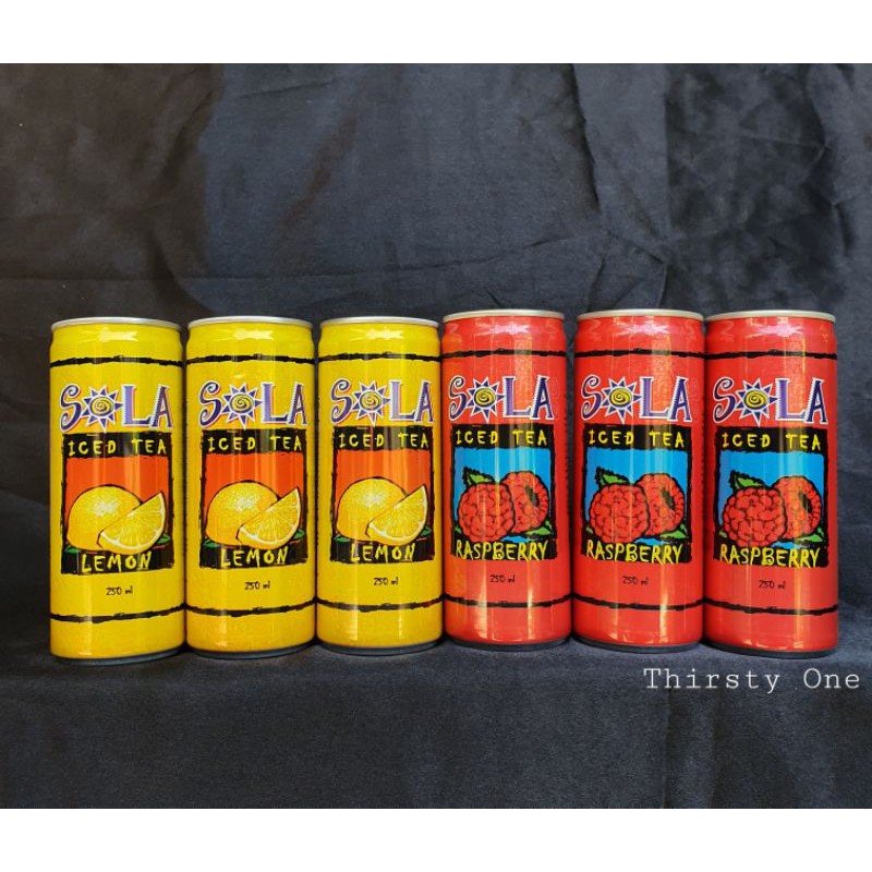 SOLA ICED TEA (aluminum can) (FAIRVIEW,QC) | Shopee Philippines
