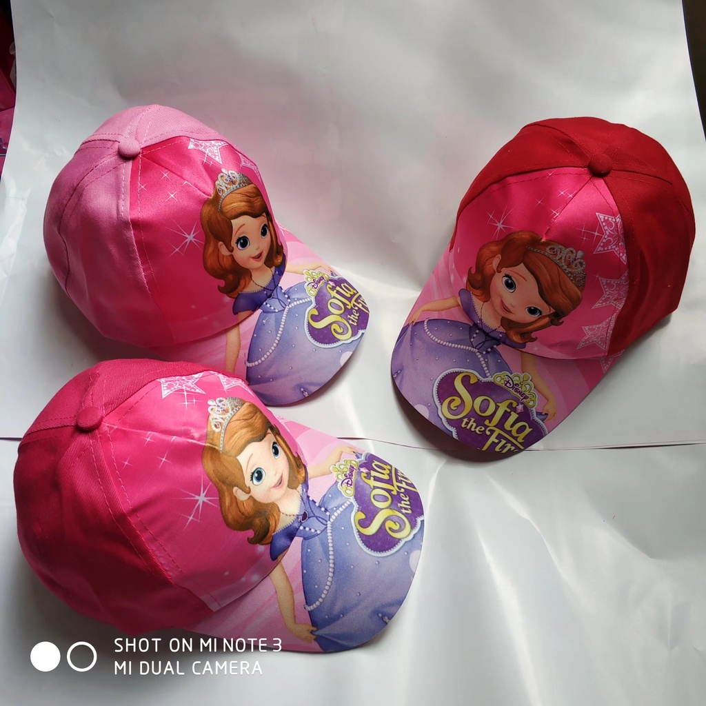 Cartoon character baseball cap for kids | Shopee Philippines