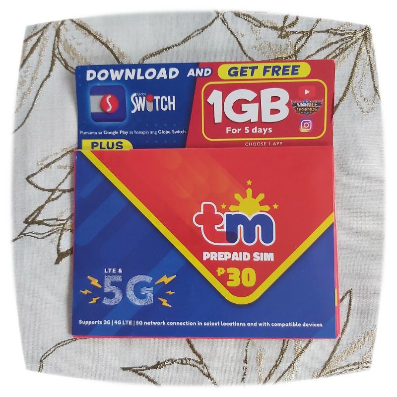 TM sim LTE/5G tricut wholesale /retail | Shopee Philippines