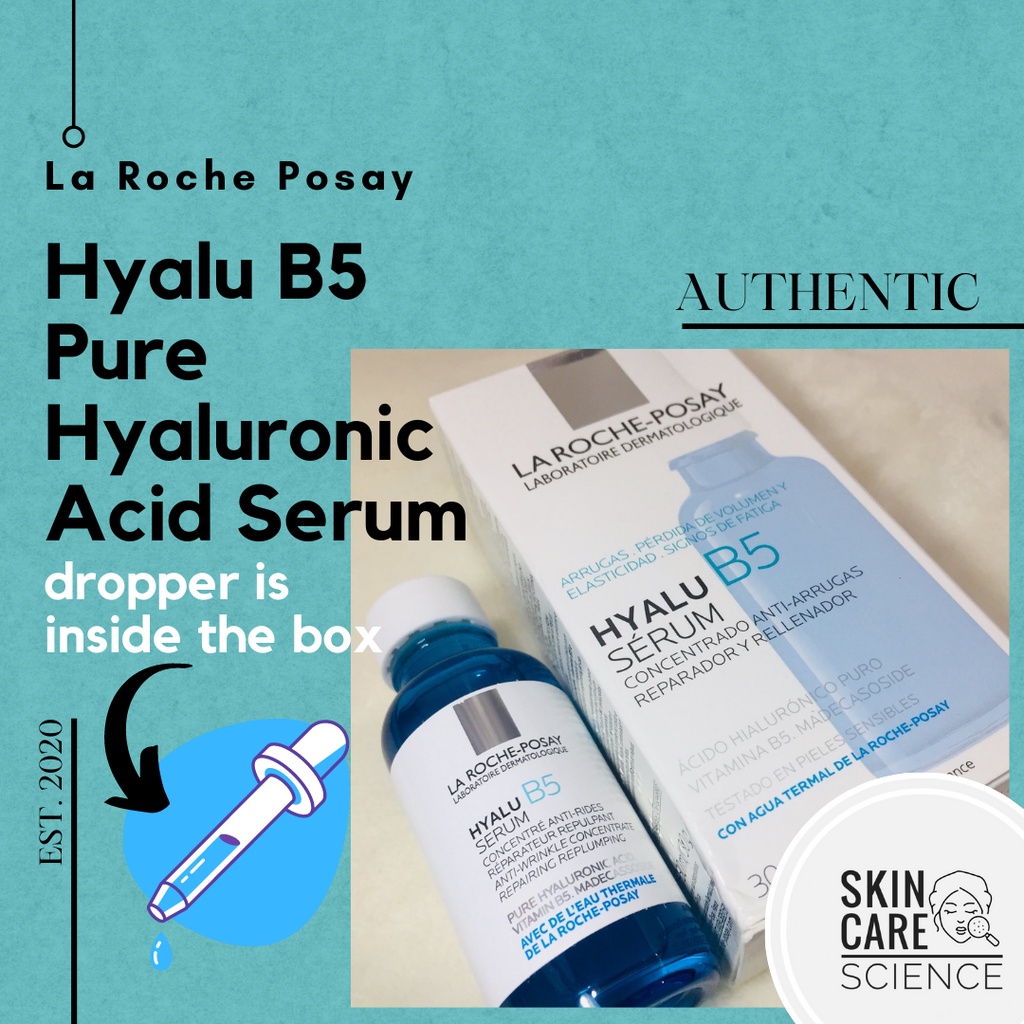 La Roche Posay HYALU B5 PURE HYALURONIC ACID SERUM | Shopee Philippines