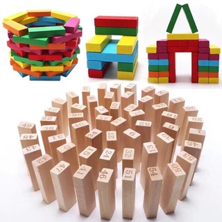 Wooden Toy Building Blocks | Shopee Philippines