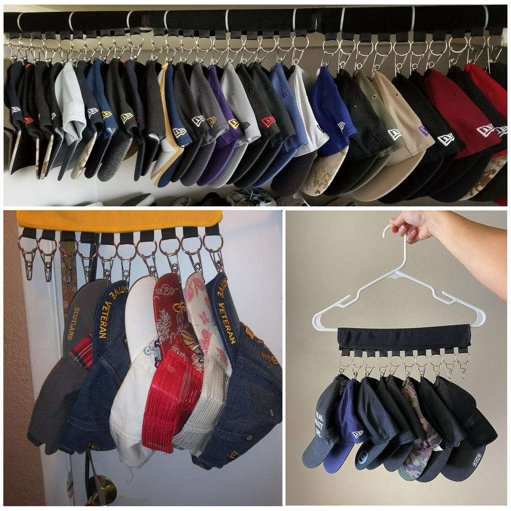 Hat Clip For Hanging 2 Pcs Foldable Stainless Steel Hanger Clips ...