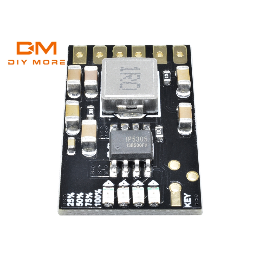 DIYMORE 5v 2a Charge Discharge Module 3.7v 4.2v Li-Ion Battery Boost ...