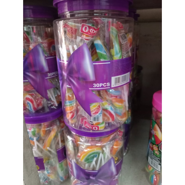 Coco Rainbow Shape Lollipop 30 pcs | Shopee Philippines