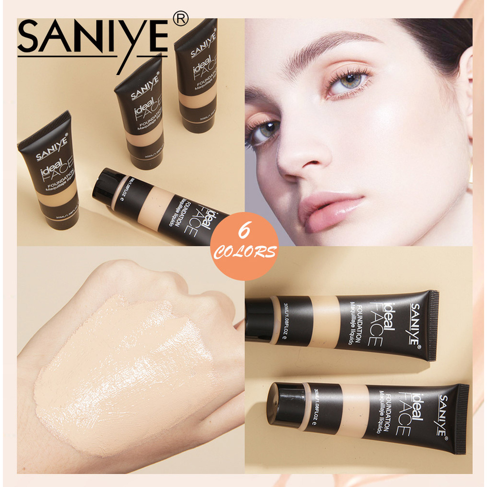 SANIYE BB Cream Matte Facial Flawless Liquid Foundation MakeupR1157 ...
