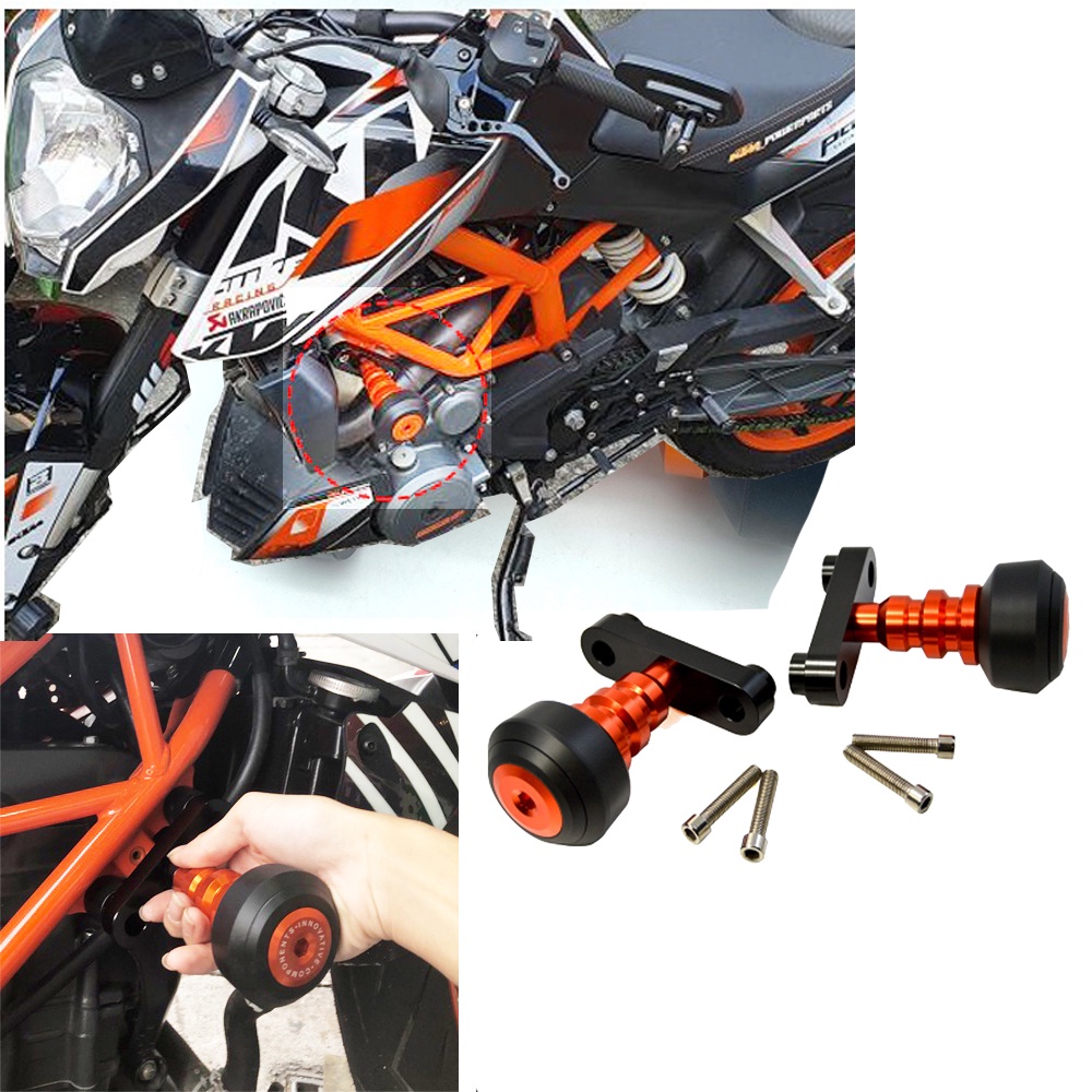 New Frame slider V2 DUKE 200 390 for KTM Moto Protector Guard ...