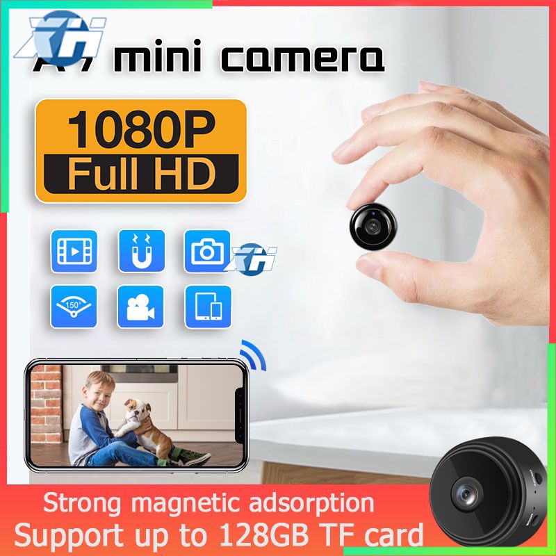 A9 Wifi Mini Camera Night Vision Surveillance Car Dvr Sports Dv Cctv Ip ...