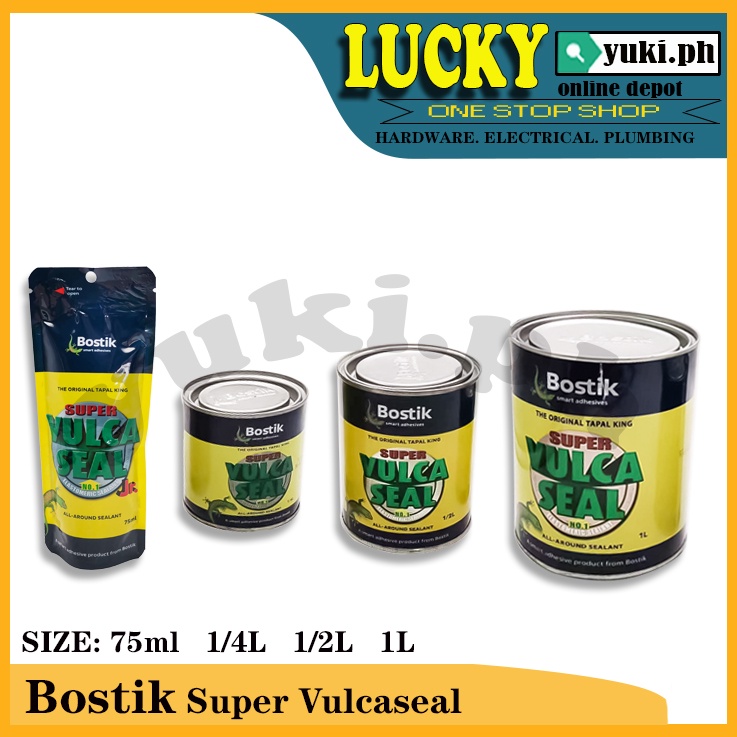 ORIGINAL BOSTIK Super Vulca Seal All Around Sealant Elastomeric ...