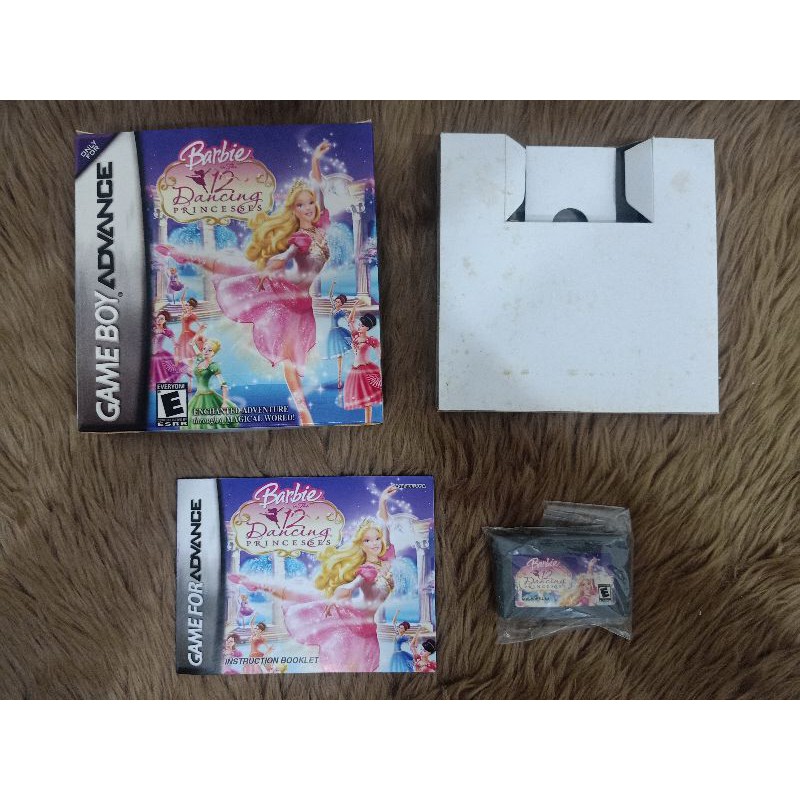 Gameboy Advance GBA Barbie in the 12 Dancing Princess | Shopee Philippines
