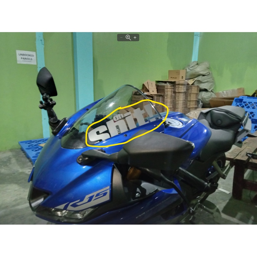 Motorcycle visor sticker and Car Sticker decals | Shopee Philippines