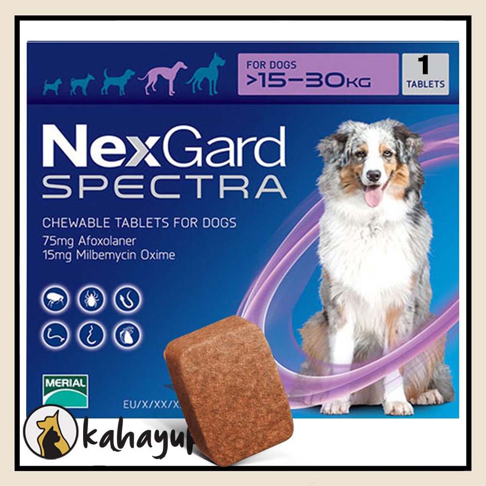 Nexgard Spectra For Extra Large Dogs (Red) 6pk 1EA Woolworths | atelier ...