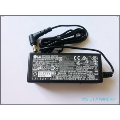 Original LG 19V0.84A ADS-18FSG-19 19016GPCN monitor power adapter cable ...