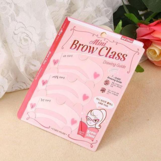 Tally# Mini Brow Class Eyebrow Stencil Drawing Guide | Shopee Philippines