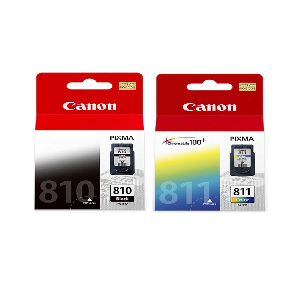 Canon PG-810/CL-811 Ink Cartridge Combo Value Pack Bundle (Black and ...