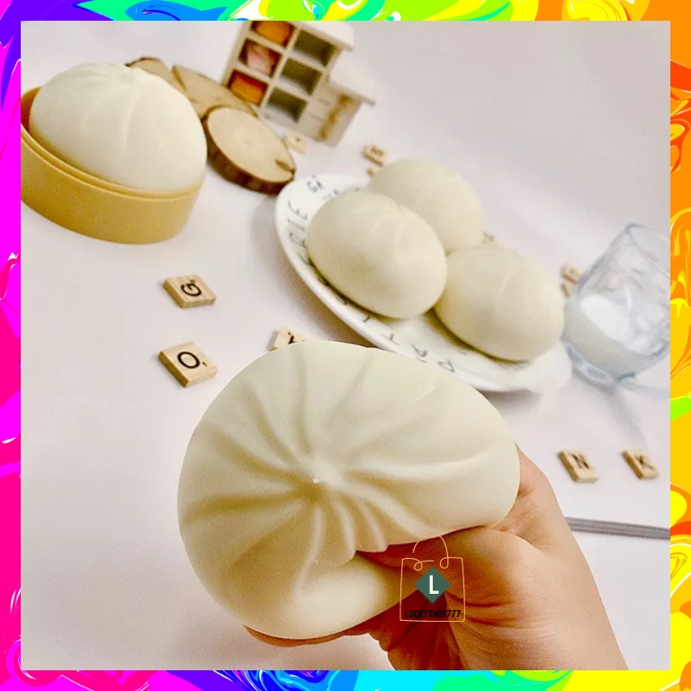 TIKTOK Siopao Ball Squishy Ball Toy Sticky Ball Needoh Stress Ball Push ...