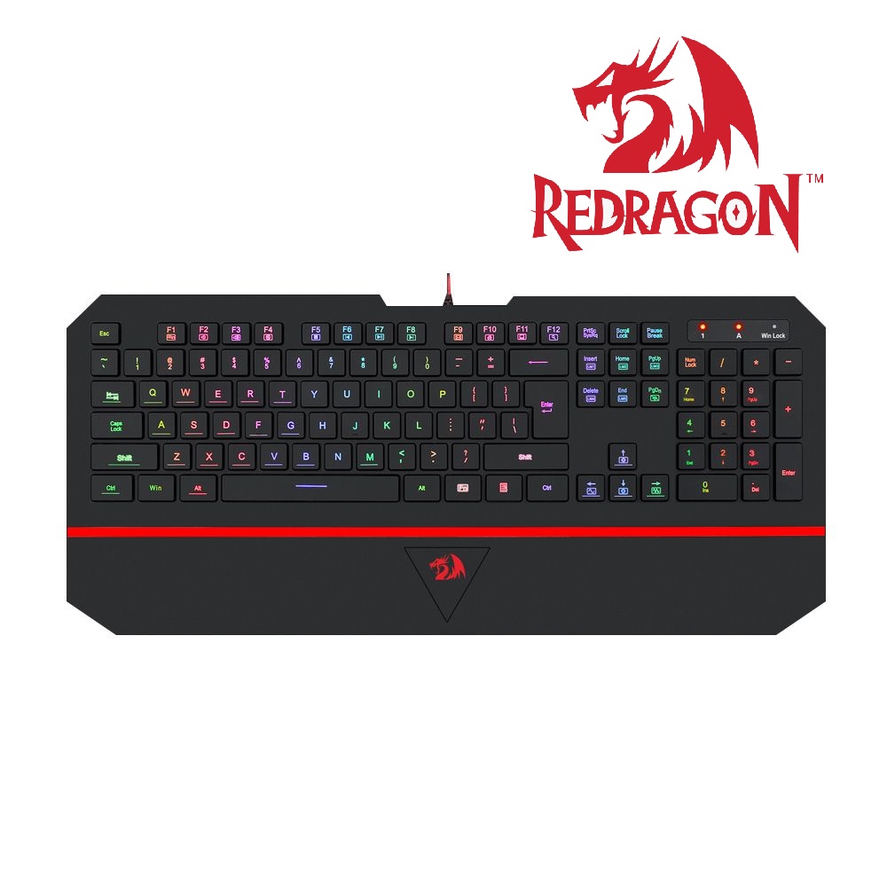 REDRAGON KARURA 2 K502 RGB GAMING KEYBOARD (K502RGB) | Shopee Philippines