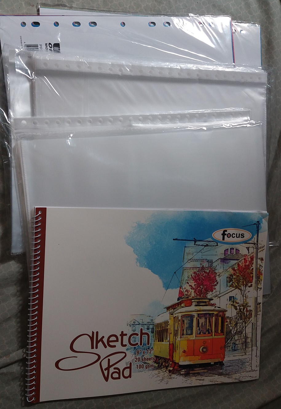 Spiral Clearbook Refill by 100sheets A4/Long | Shopee Philippines