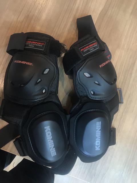 Komine knee pads with sliders | Shopee Philippines