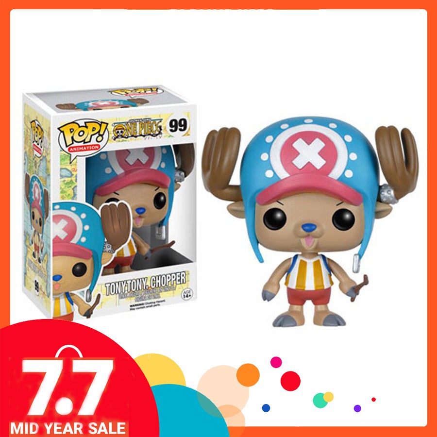 READY STOCK Figurine Funko Pop! One Piece: Chopper, Doll Toy Model ...
