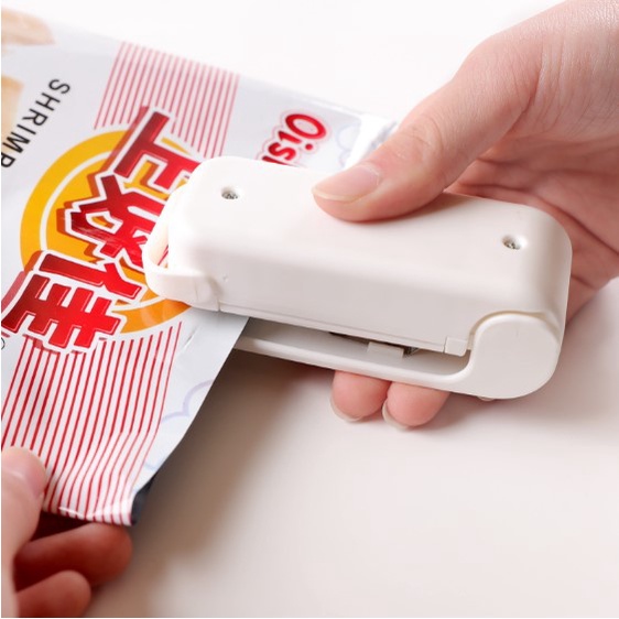 Mini Heat Sealer Vacuum Repack Machine For Sealing Plastic Chips Handy ...