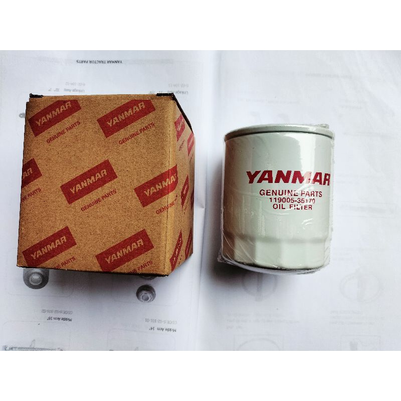 OIL FILTER YANMAR TRACTOR YM351A, YM357A, EF453T | Shopee Philippines