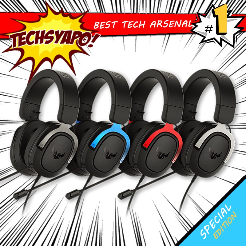 Asus TUF Gaming H3 Discord Teamspeak Certified Gaming Headset (Gun ...