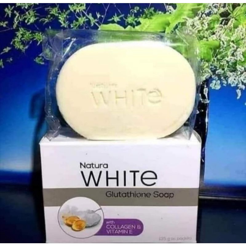 UNO NEW NATURA WHITE GLUTATHIONE SOAP COLLAGEN AND VITAMIN E ORIGINAL ...