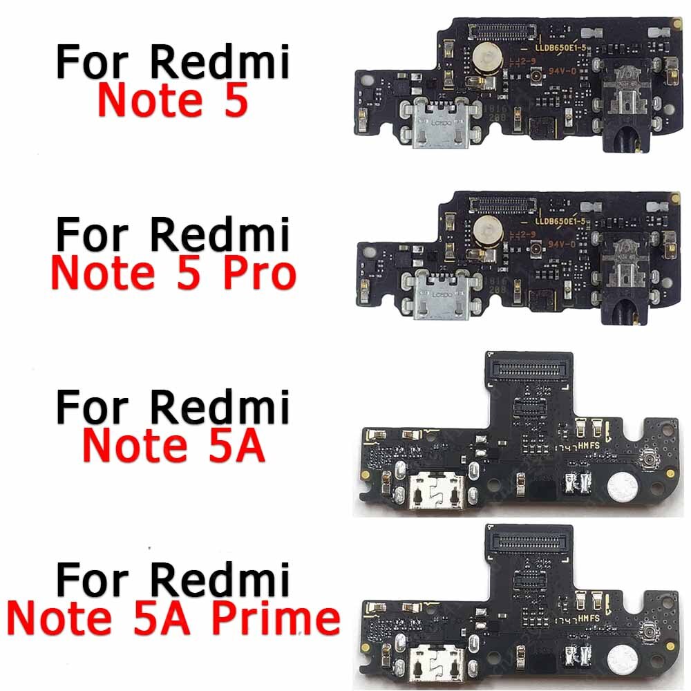 Charge Board For Xiaomi Redmi Note 5A Prime 5 Pro Charging Port Plate ...
