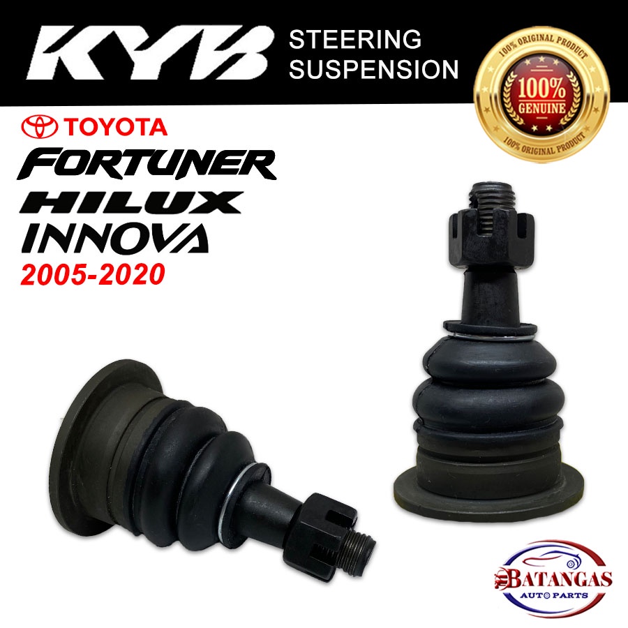 KYB UPPER BALL JOINT SET 2PCS Toyota FORTUNER / INNOVA / HILUX 2005 ...