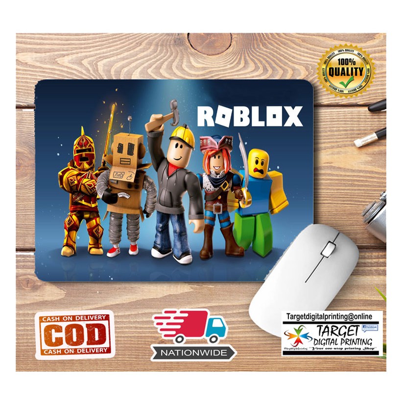 Roblox I Mouse Pad I 5mm Thick Mouse Pad I High Quality Prints Mouse ...